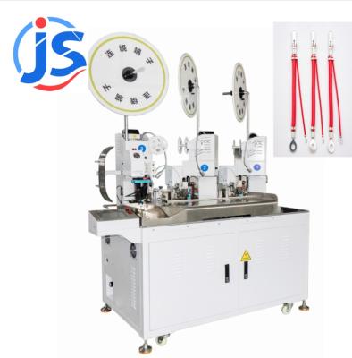 China New Model Automatic Three Ends Crimping in One Terminal Press Machine with Cable Cutting Strip One-stop Service Agent Price for sale