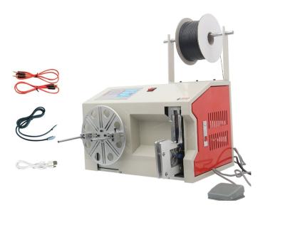 China 220V / 380V Electric Wire Coiling Machine Semi Auto Wire Bundling Machine for sale