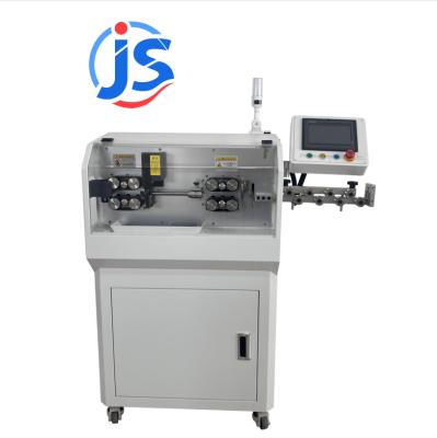 China JunSheng Fully Automatic Cable Assembly Wire Cut Machine with 800-1200pcs/hour Output and High Speed Steel Blade for sale