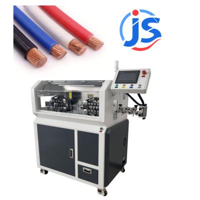 China Heavy Duty 30mm Sheathed Cable Stripper Machine with 1000pcs/hour Output and 7 Inch PLC Screen for sale