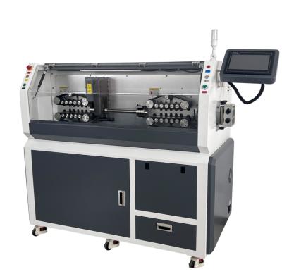 China Heavy Duty Large Diameter Cable Stripper Machine with High Speed Steel Blade and 7 Inch PLC Screen for 500-1000pcs/hour Output for sale