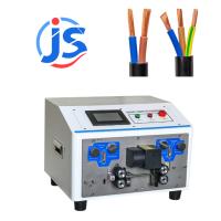 China PLC Control Automatic Cable Stripping Machine 220V Wire Cutting And Stripping Machines for sale
