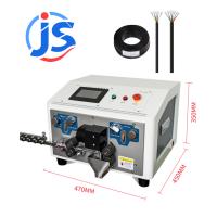China PLC Control Automatic Cable Stripping Machine 220V Wire Cutting And Stripping Machines for sale