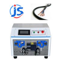 China PLC Control Automatic Cable Stripping Machine 220V Wire Cutting And Stripping Machines for sale
