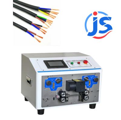China Touch Screen Cable Stripping Machine with 4.3 Inch PLC Screen High Speed Steel Blades and Double-Layer Stripping Function for sale
