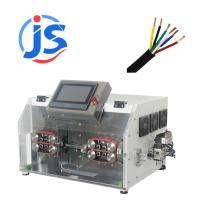 China Automatic Cable Stripper with 4.3 Inch PLC Screen High Speed Steel Blades and Double-Layer Stripping Function for sale