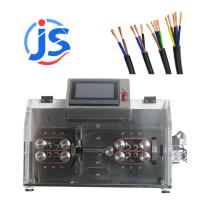 China Automatic Cable Stripper with 4.3 Inch PLC Screen High Speed Steel Blades and Double-Layer Stripping Function for sale