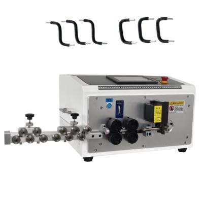 China PLC Screen Copper Wire Stripping Machine Mini Wire Processing Machine 650W for sale