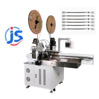 China Cat6 Automatic Soldering Machine 2Ton Stripping And Crimping Machine for sale