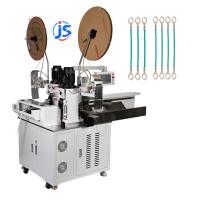 China Cat6 Automatic Soldering Machine 2Ton Stripping And Crimping Machine for sale
