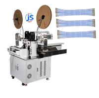 China Ribbon Cable Automatic Soldering Machine 220V Wire Cutting And Crimping Machine for sale