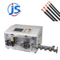 China CNC / PLC Control Wire Cutting Stripping Machine 1000W Cable Cut Strip Machine for sale