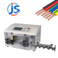 China PLC Screen Automatic Cable Stripping Machine Programmable Cut And Strip Wire Machine 1000W for sale