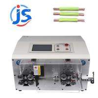 China PLC Screen Automatic Cable Stripping Machine Programmable Cut And Strip Wire Machine 1000W for sale