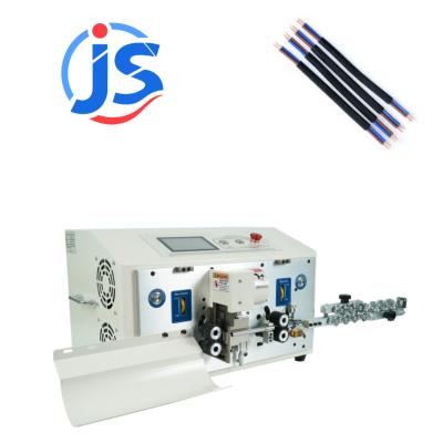 China High Speed Steel Blade Robot Wire Harness Cable Cutting Machine with 5 Inch PLC Screen and 1000-1200pcs/hour Output for sale