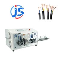 China 1000 - 2000pcs/hour Automatic Wire Stripper Machine 220V Cable Cutting And Stripping Machine for sale