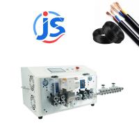 China 1000 - 2000pcs/hour Automatic Wire Stripper Machine 220V Cable Cutting And Stripping Machine for sale