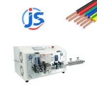 China 1000 - 2000pcs/hour Automatic Wire Stripper Machine 220V Cable Cutting And Stripping Machine for sale
