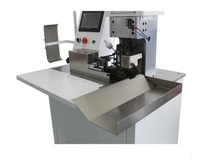 China Electric Ribbon Cable Wire Terminal Crimping Machine with 2Ton Crimp Pressure for 0.5-2mm Wire Diameter and 30mm Max Cable Width for sale
