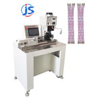 China Flat Cable Semi Automatic Crimping Machine Stepper Motor Wire Terminal Crimper for sale