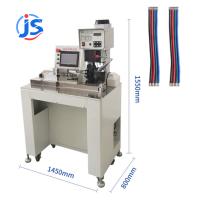 China Flat Cable Semi Automatic Crimping Machine Stepper Motor Wire Terminal Crimper for sale