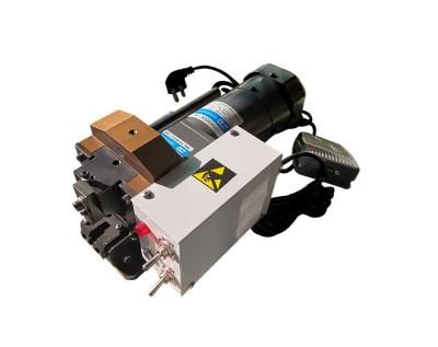China Semi Automatic Heavy Duty Crystal Head Crimping Machine with 150KG Crimping Capacity for 2P-8P Flat Wire Pins and Compact Structure for sale