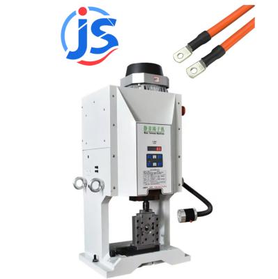 China Manual Cable Wire Stripping and Terminal Crimping Machine with 8Ton Crimp Pressure, Compact Design, and Low Noise Operation for sale