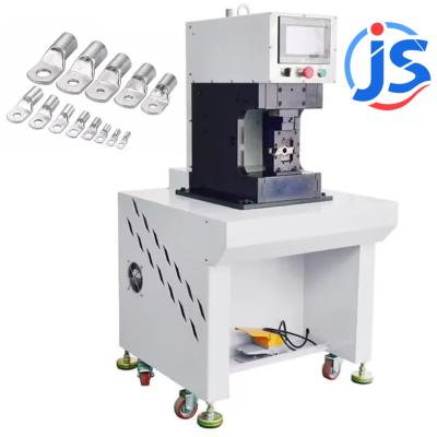 China 4 Ton Crimping Press Machine Heavy Duty Wire Crimping Machine With 30mm Stroke and 1250W Servo Motor for sale
