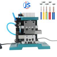 China Small Semi Automatic Stripping Machine Noise Free Wire Harness Cutting Machine for sale