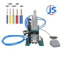 China Foot Operated Wire Cable Stripping Machine Energy Efficient Semi Automatic Wire Stripping Machine for sale