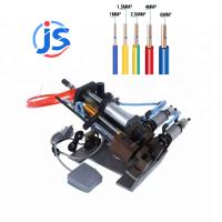 China Pneumatic Semi Automatic Stripping Machine Customized Cable Stripper Machines Compact for sale