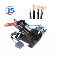 China Pneumatic Semi Automatic Stripping Machine Customized Cable Stripper Machines Compact for sale