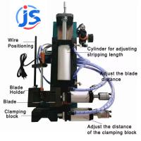 China Lightweight Pneumatic Wire Stripper Small Cable Cutting And Stripping Machine for sale