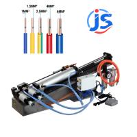 China Semi Automatic Pneumatic Cable Stripping Machine Lightweight Wire Cutting Stripping Machine for sale