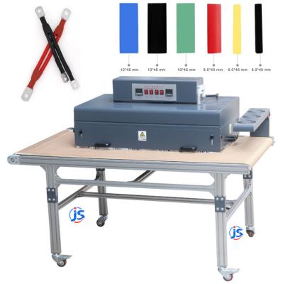 China Inline Heat Shrink Tunnels Efficient Shrink Tunnel Machines 10 kW With Dual Side Heating for sale