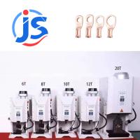 China Semi-Automatic Cable Wire Stripping and Closed Barrel Crimping Machine for sale