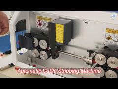hr-35st wire cut machine with 7 inch plc screen high speed steel blade and 8 wheels driving