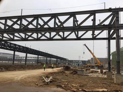 Cina Resistenza di collegamento di terremoto delle costruzioni dei corridoi della struttura d'acciaio della struttura del ponte sopraelevato della galleria in vendita