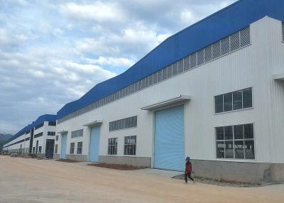 Cina Q235B / Costruzioni prefabbricate d'acciaio di Q345B, costruzione d'acciaio leggera del magazzino in vendita