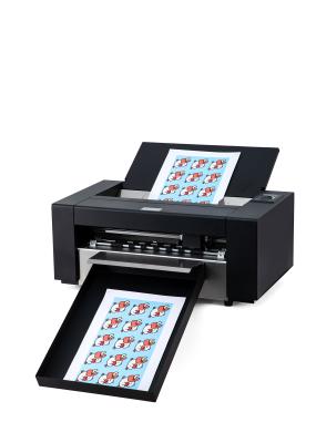 China ZKSVD370 Anycut Double Head Servo Automatic Sticker Label Cutting Machine 1600mm/s Speed for sale