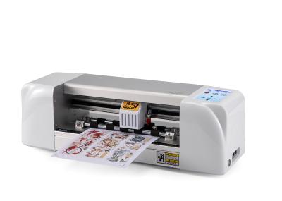 China Compact 220mm ID Photo Cropping Die Cutting Machine With Automatic Induction Feeding Paper for sale