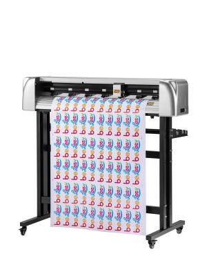 China 1000mm Unlimited High Precision Vinyl Cutter With Stepper Motor Automatic Contour Function for sale