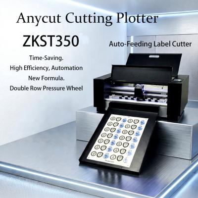 China High-Precision ZKST350 Cutting Plotter for PVC, Car Films & Sticker Label Production for sale