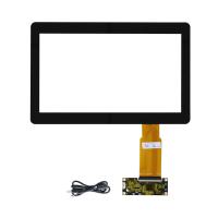 China 10.1 Inch PCAP Touch Screen High Strength G+G Capacitive Touch Panel Screen for sale