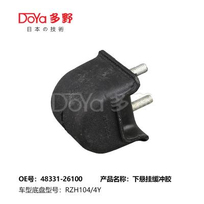 Cina TOYOTA ASSORBITORE DI SCOCCHI 48331-26100 Autentico Toyota Bump in vendita