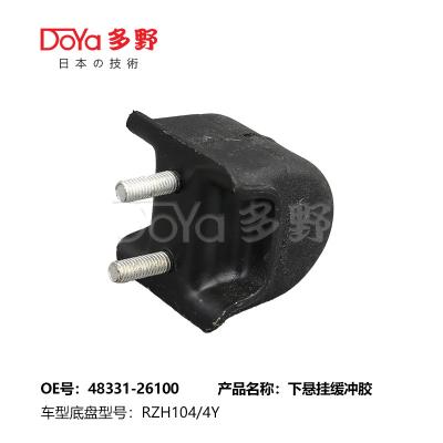 Cina TOYOTA ASSORBITORE DI SCOCCHI 48331-26100 Autentico Toyota Bump in vendita
