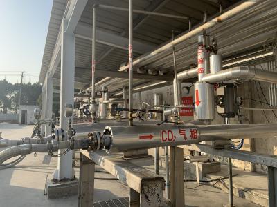 Cina 99,99% industria liquida della medicina di elevata purezza del ghiaccio secco del gas di CO2 dell'anidride carbonica in vendita