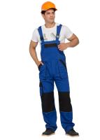 China Comfortable Bib Work Pants 100% Cotton Fabric Material With Strong Stitching for sale