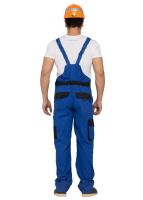 China Comfortable Bib Work Pants 100% Cotton Fabric Material With Strong Stitching for sale
