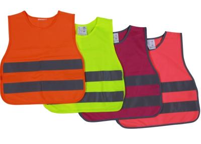Cina Maglia riflettente di sicurezza di forza d'avvertimento dell'arancia ciao per il viaggio di scuola/club sociali in vendita